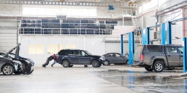 The Importance of Installing the Correct Vehicle Body Shop Lighting | IDES